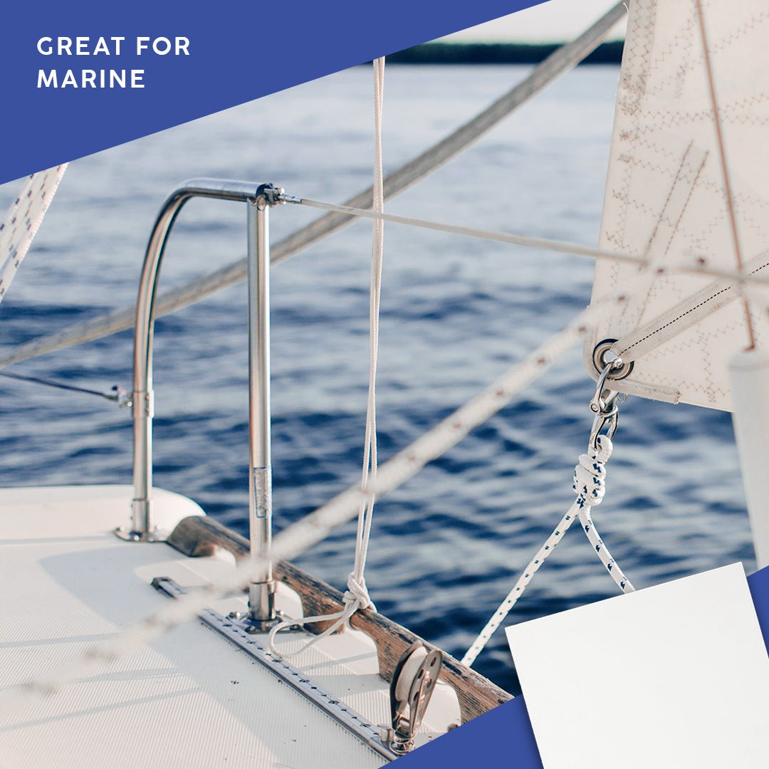 .250" Thick White Marine Board (HDPE) – Blue Gator Pro